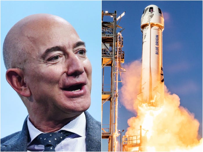 Jeff Bezos Goes To Space: See It. - Daily Candid News
