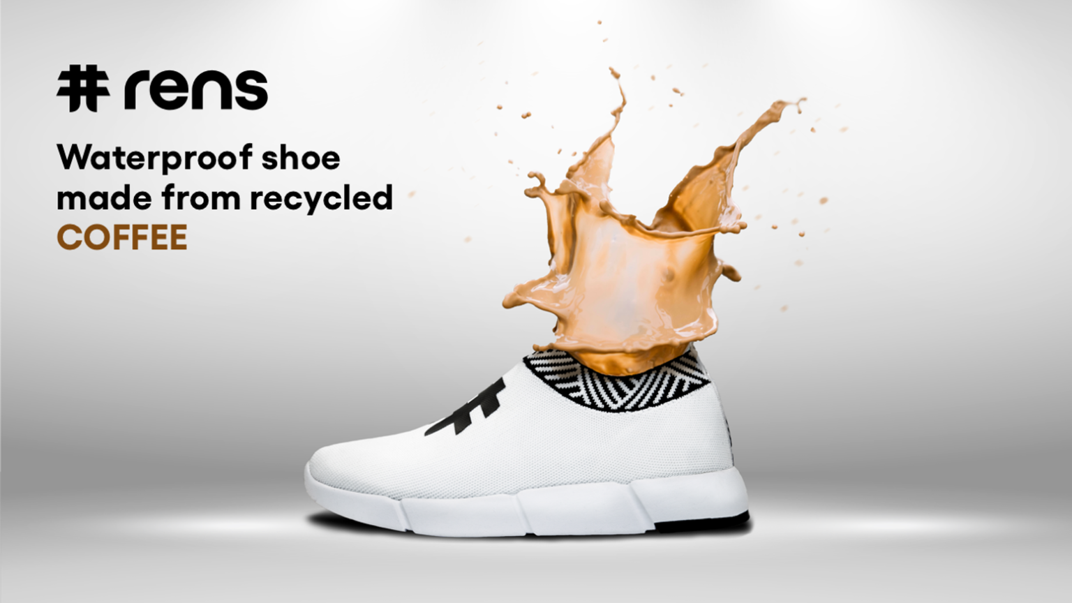 RENS: The First Sneaker Made From Coffee Grounds. - Daily Candid News