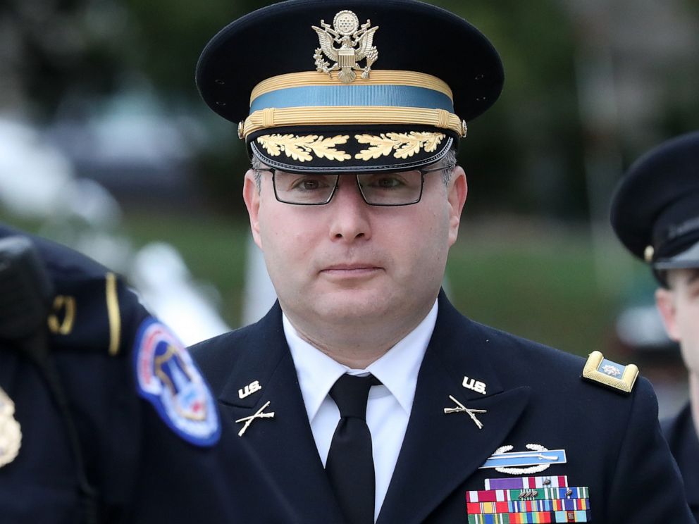 ‘He should suffer the consequences. He Is A Vile Man.’ Col. Vindman On ...
