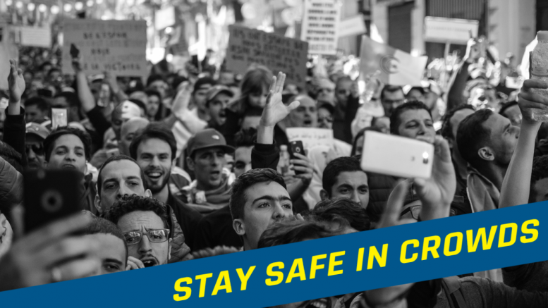 8 tips to follow if you’re trapped in a crushing crowd. - Daily Candid News