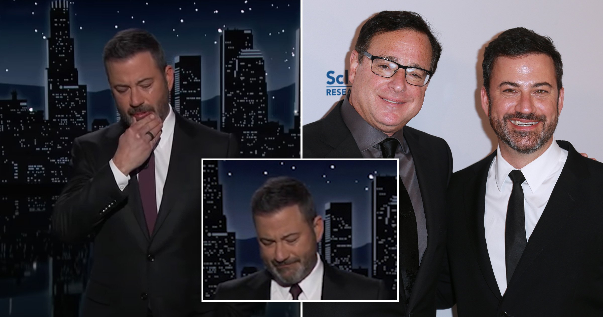 Jimmy Kimmel Chokes Up Remembering Bob Saget. - Daily Candid News
