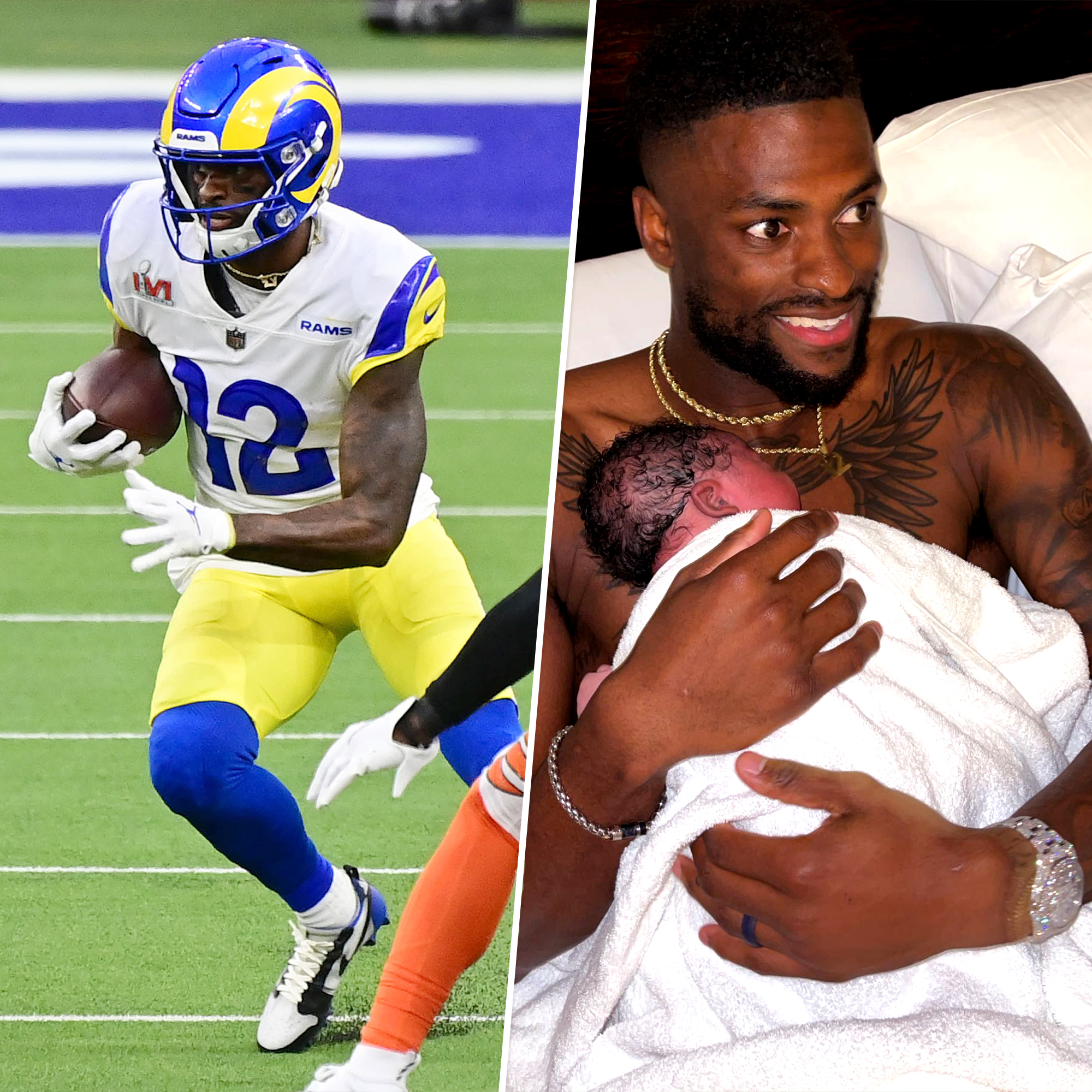 Rams’ Van Jefferson Names Son ‘Champ’ After Super Bowl Win. - Daily ...