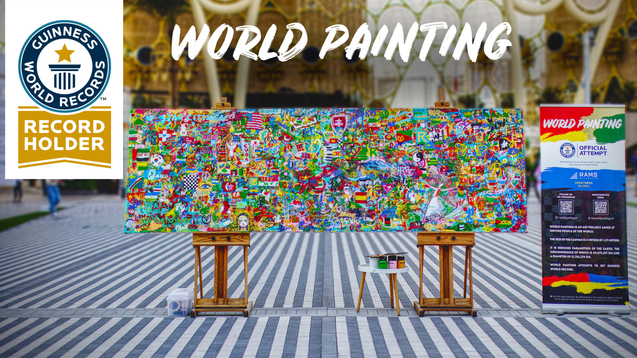 ‘World Painting’ Breaks Guinness World Record. Grab A Paintbrush ...