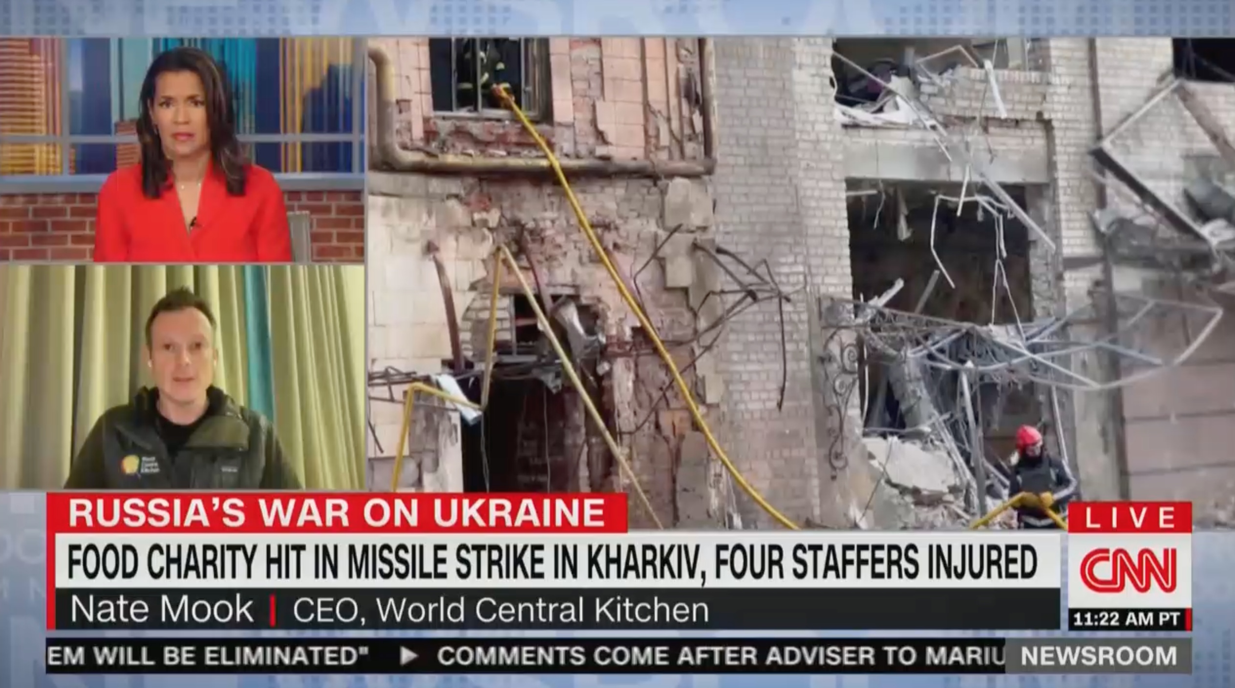 Chef José Andrés’ World Central Kitchen in Kharkiv Destroyed By Russian ...