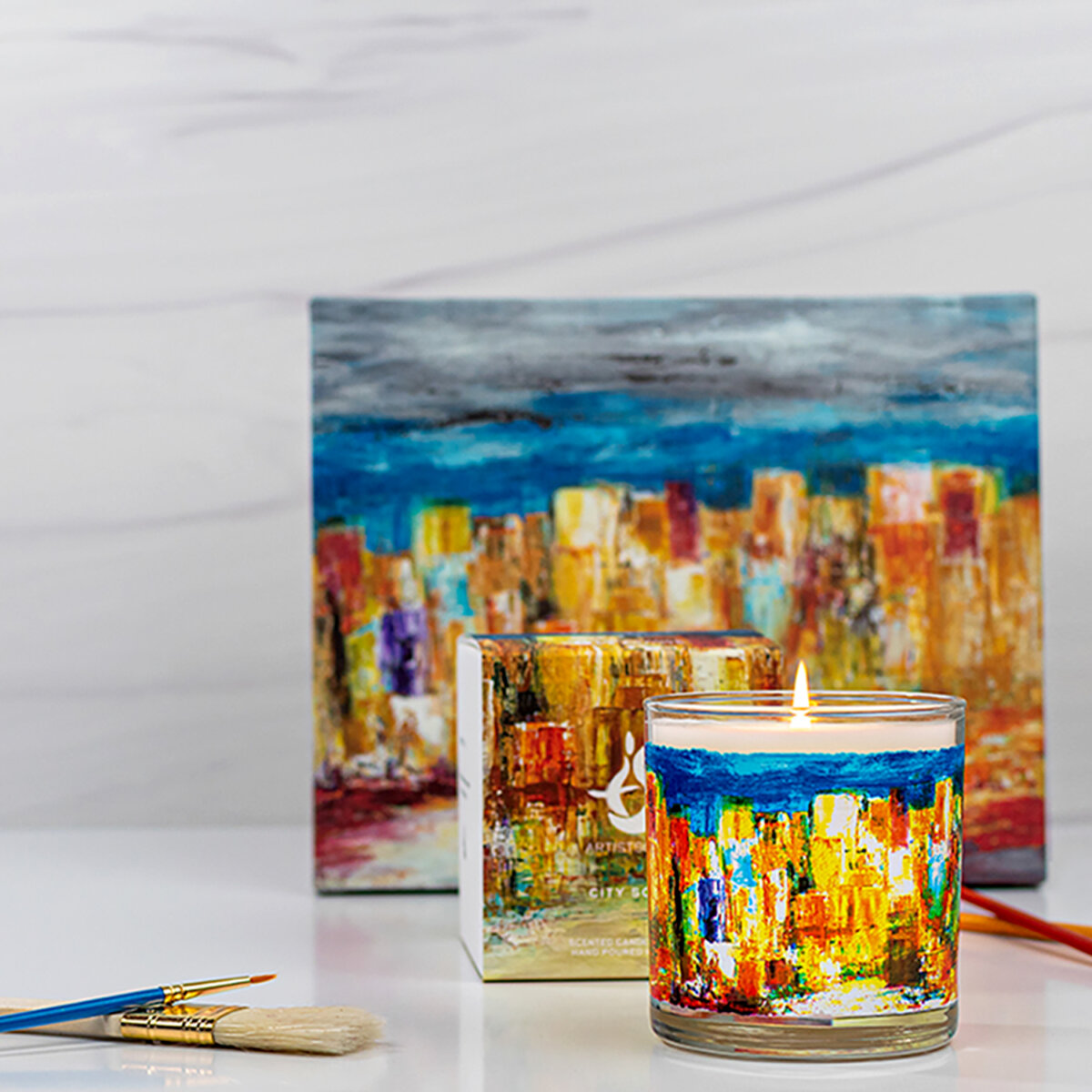 Art In Candle Form: Aristscent. - Daily Candid News