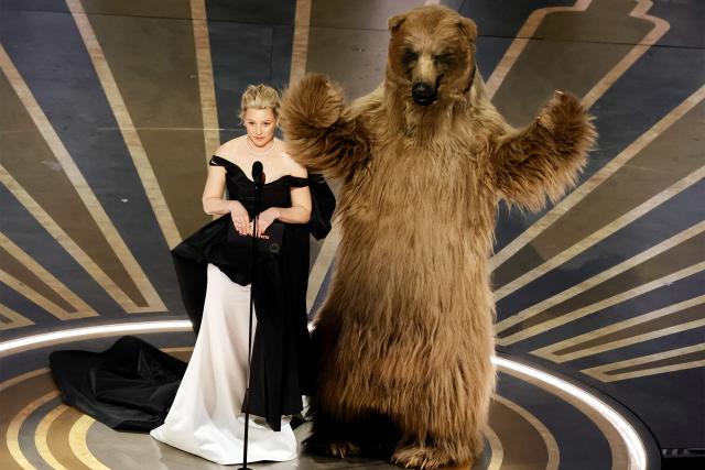 Why Was A Bear Co-Presenting At The Oscars? - Daily Candid News