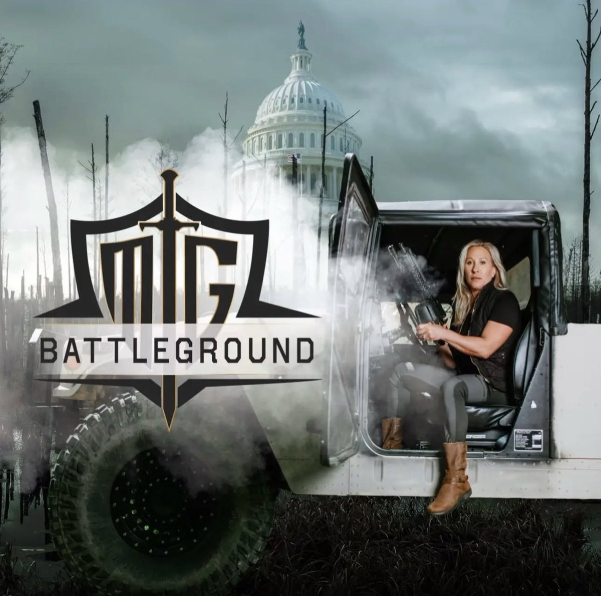 MTG Slammed For ‘Encouraging Violence’ In New Twitter Photo. - Daily ...