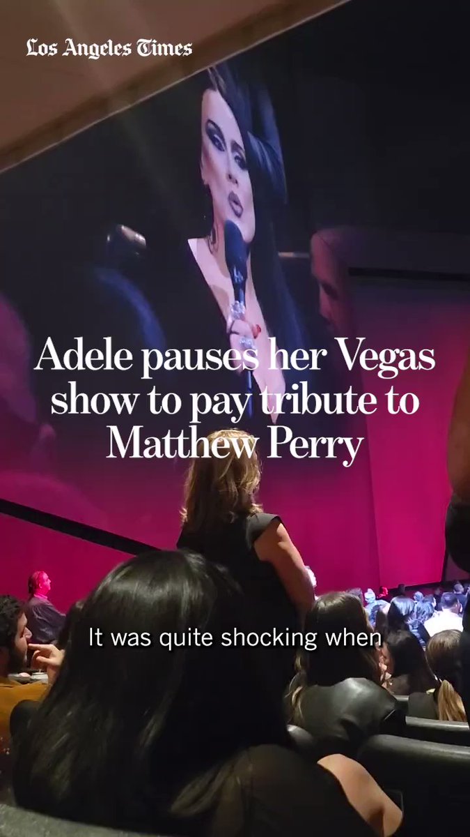 Singer Adele Pays Tribute to Friend’s Actor Matthew Perry After His ...