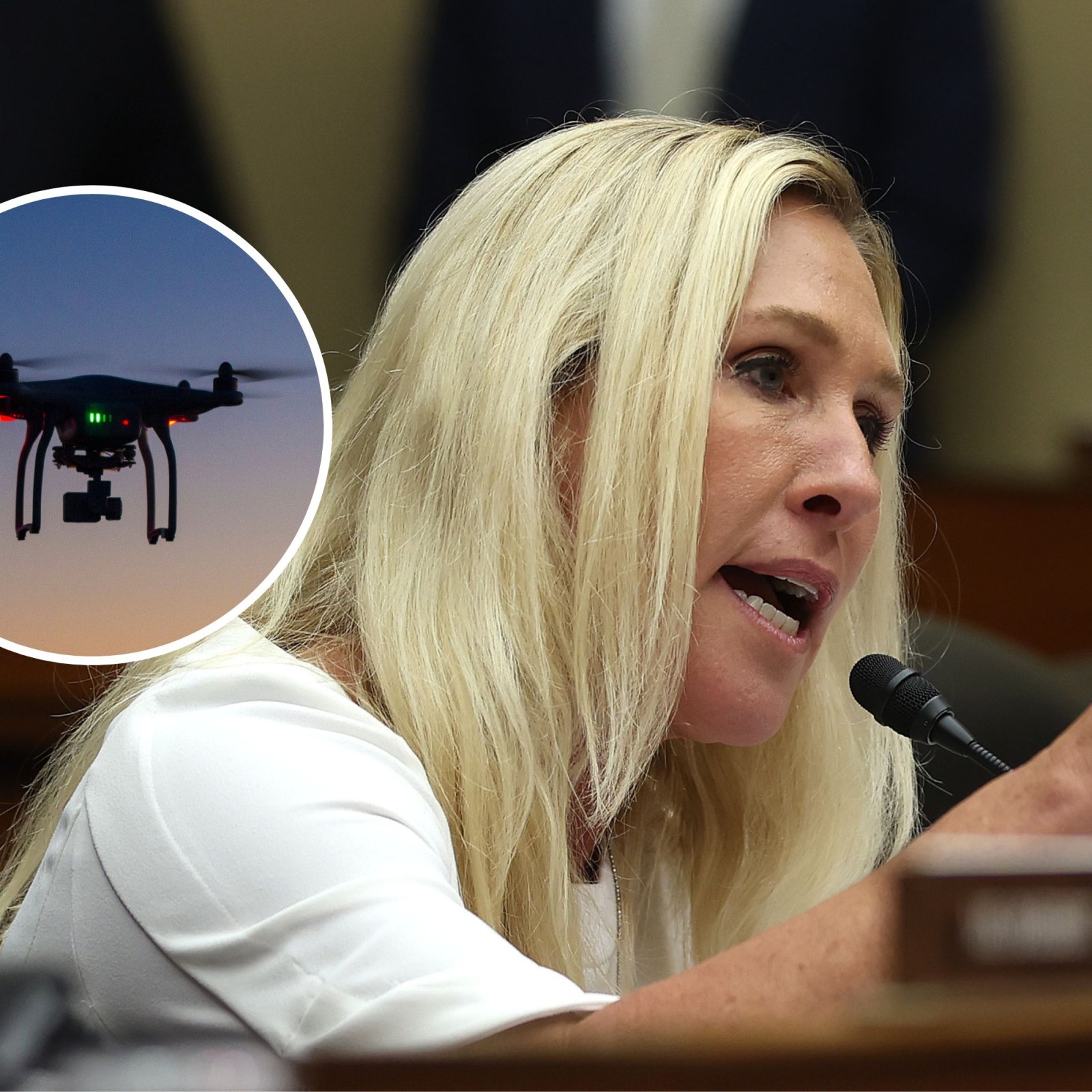 MTG Wants To ‘Shoot Down’ Mysterious Drones. - Daily Candid News