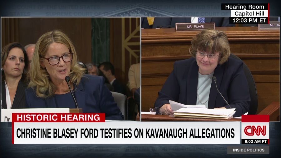 Dr. Christine Ford Testifies With Conviction. - Daily Candid News