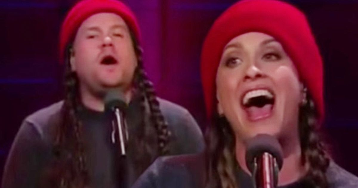 Alanis Morissette Updates Classic ‘Ironic’ For James Corden Show ...
